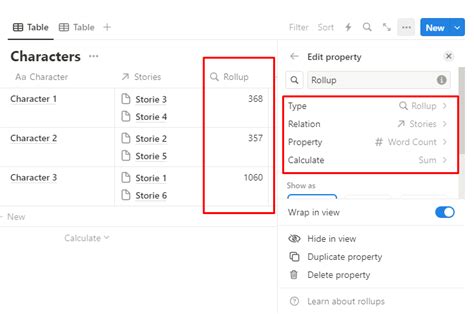 Can I Show The Sum Of A Specific Property Between Databases Rnotion