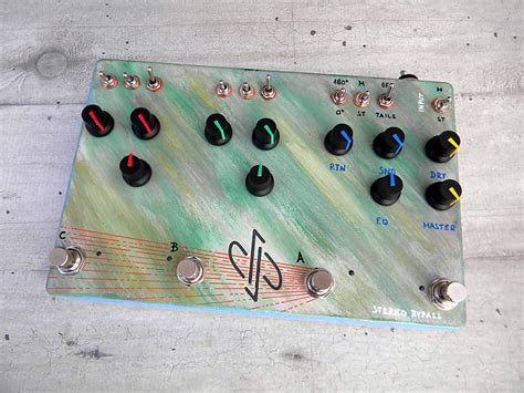 DpFX Pedals 3 Loop Parallel STEREO Blender FX Reverb Australia