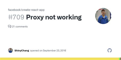 proxy not working · issue 709 · facebook create react app · github