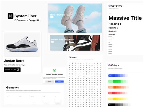 E Commerce Design System Behance