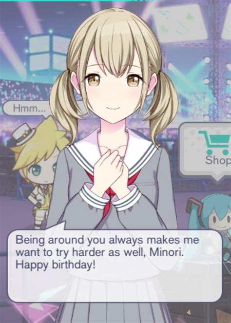 Vividspectrum Minori Hanasato Birthday Dialogue Part Two
