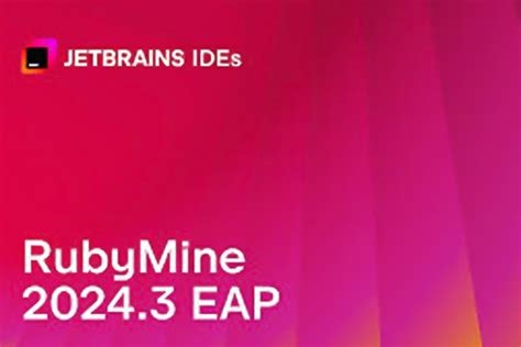 Free Download Jetbrains Rubymine 2024 Macos Ide For Ruby And Rails