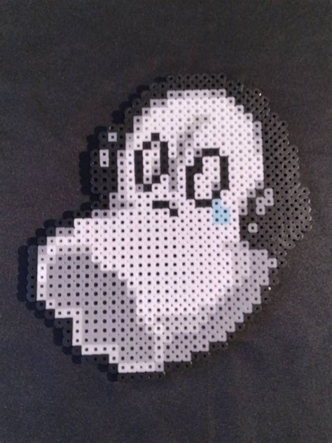 Undertale Napstablook Perler Bead Sprite Pixel Art Pe