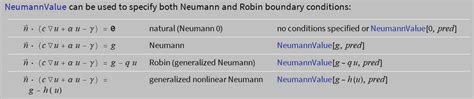 Differential Equations How To Explain The Meaning Of `neumannvalue` Function In Detail