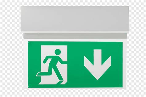 Выходной знак Аварийный выход Light Sticker светлый Знак выхода аварийный выход Png Pngegg