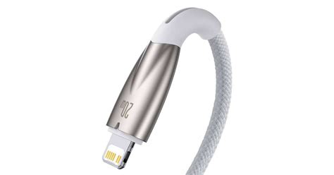 Baseus Glimmer Usb C Lightning Töltőkábel 20w 2m Fehér Pepita Hu