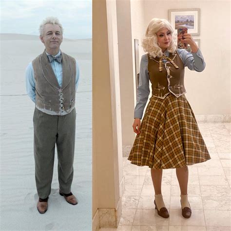 My Female Aziraphale Cosplay Rgoodomens