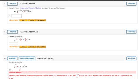 Solved POINTS SCALCET XP MY NOTES Use Part Chegg Com
