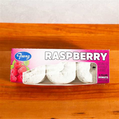 Franz Powdered Raspberry Filled Donuts 6 Count Smith Brothers Farms