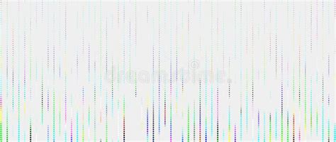 Corrupted Code Vector Halftone Texture Cybernetic Futuristic