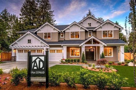 Modern Or Contemporary Craftsman House Plans The Architecture Designs