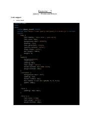 Exercise Pdf Exercise JQuery Events And Effects Code Snippet Index Html DOCTYPE