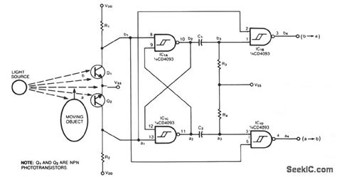Directiondetectordecoder Measuringandtestcircuit Circuit Diagram