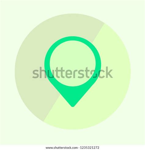 Marker Pin Flat Design Google Maps Stock Vector Royalty Free 1235321272 Shutterstock