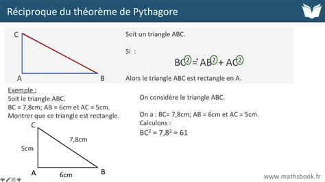 Reciproque Du Theoreme De Pythagore Hot Sex Picture