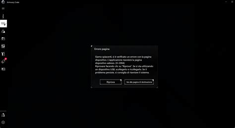 Armoury Crate Software Problem Error H 2004 With R Page 4