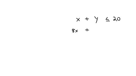 SOLVED Equations And Inequalities Solving A Value Mixture Problem Using A Linear Equation A Web
