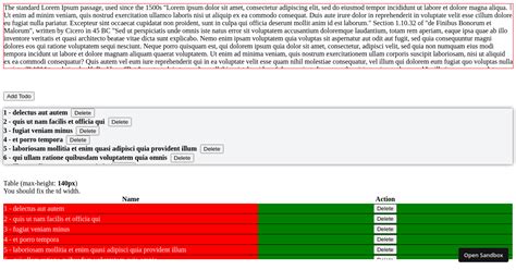 React Perfect Scrollbar Z Forked Codesandbox