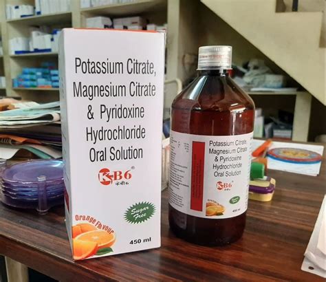 Potassium Magnesium Citrate Syrup In Hyderabad Telangana Potassium