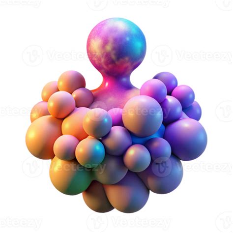 Wonderful Rustic A Cloud Of Colorful Particles Forming A Human