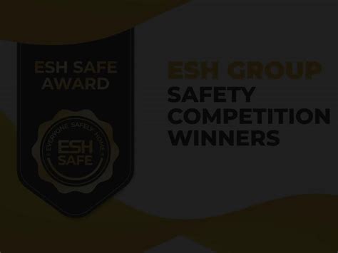 Esh Group On Linkedin Congratulations To The 18 Winners Of Esh Group