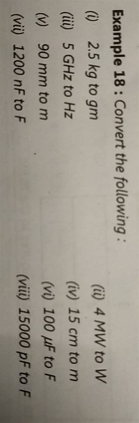 Example 18 Convert The Following Filo