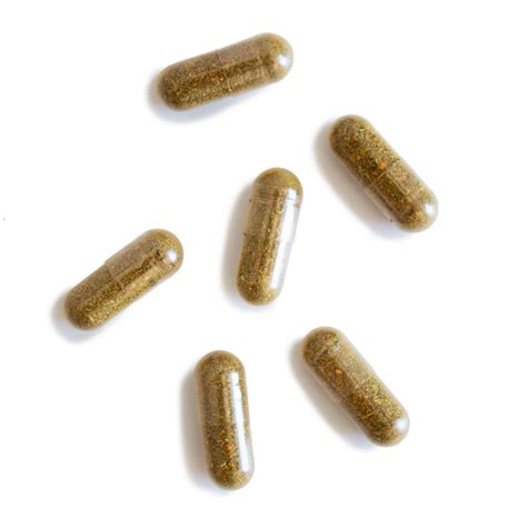 Thc Capsules Cannabis Relief Pills Pea Included