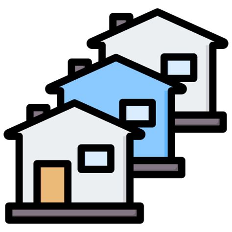 Housing Generic Color Lineal Color Icon