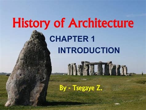 History Of Architecture 1 Lecture 1ppt