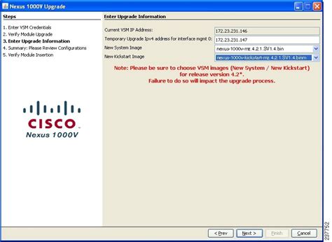 Cisco Nexus 1000v Software Upgrade Guide Release 4 2 1 Sv1 4 Cisco