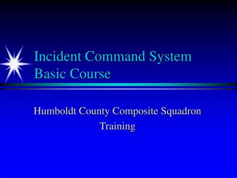 PPT Incident Command System Basic Course PowerPoint Presentation Free Download ID 3758253