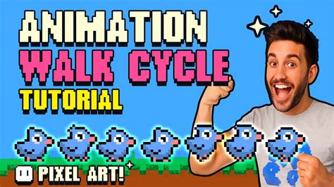 Pixel Art Animation Walk Cycle Tutorial Youtube
