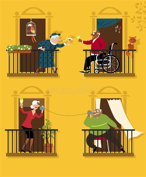 Neighbors Stock Illustrations 4864 Neighbors Stock Illustrations