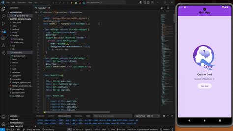 launching flutter quiz app for it companies aditya khetre posted on the topic linkedin