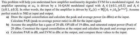Solved This Problem Will Help You Understand How Amplifier Chegg