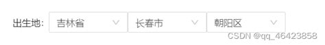 Ant Design Vue省市区联动ant Design 行政区划两级联动 Csdn博客