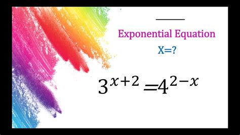 Step By Step Guide To Solving Exponential Equations Finding X In The