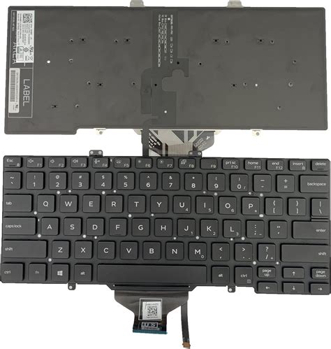 Laptop Replacement Us Layout With Backlight Keyboard For Dell Latitude 7400 E7400