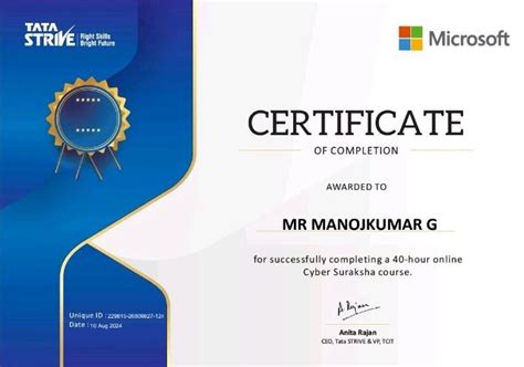 Cybersecurity Tech Learning Microsoft Tatastrive Digitalsecurity Professionaldevelopment