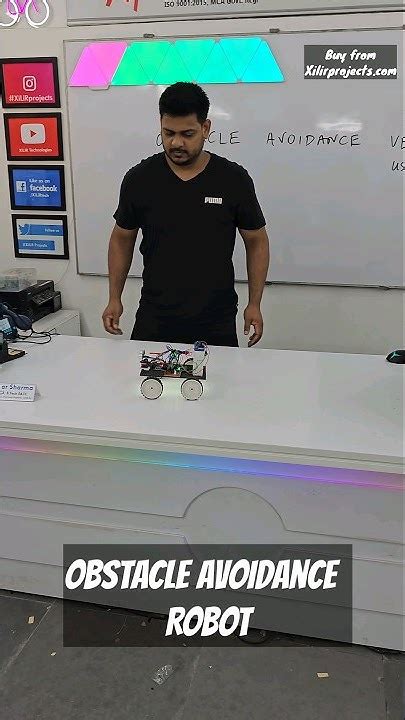 🇮🇳 Obstacle Avoidance Robot Using Arduino And Ultrasonic Sensor Arduinoproject Trending Youtube