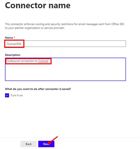 How Do I Configure Outmail As A Send Connector In Microsoft365