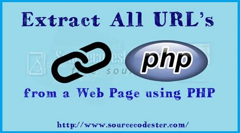 Extract All Urls From A Web Page Using Php Sourcecodester