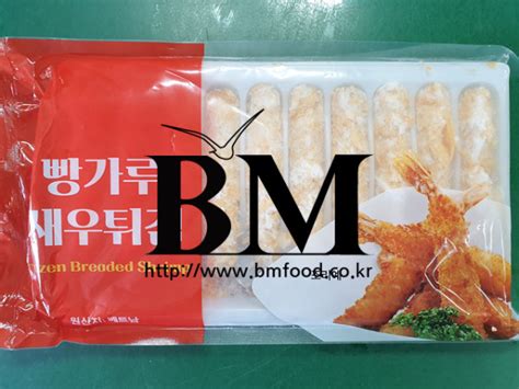 냉동빵가루 튀김용 새우 32 30g 10미 Bm취급제품 Bm 비엠 식재료배송회사 부산식자재 식재료납품