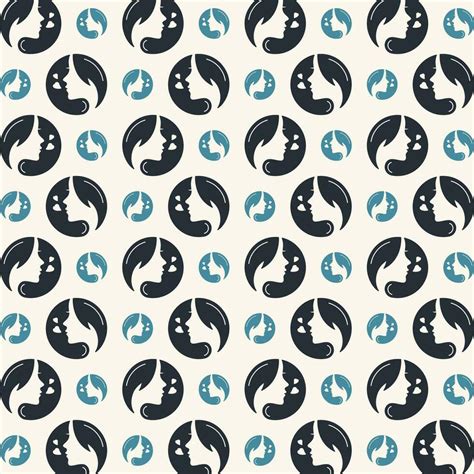 Beauty Women Abstract Repeating Pattern Design Vector Illustration 35916554 Vector Art At Vecteezy