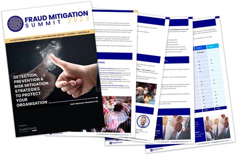 Download The Brochure Fraud Mitigation Summit 2023