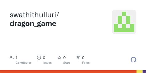 Github Swathithulluri Dragon Game