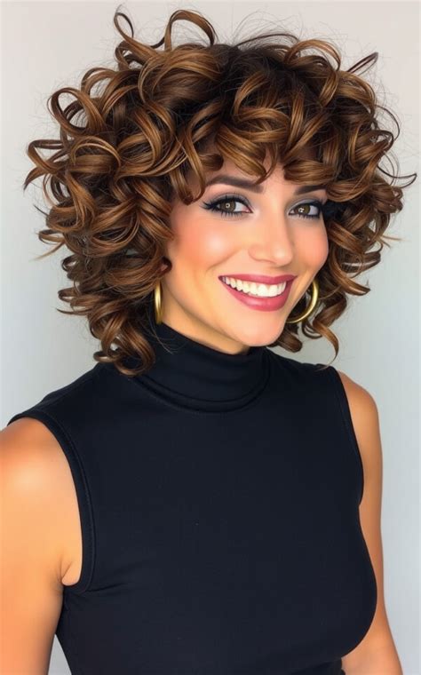 15 Gorgeous Hairstyles That Ll Make Your Curly Medium Hair Pop TOPGURL