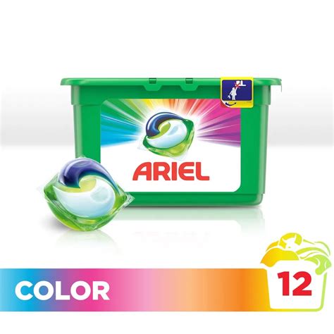 Капсулы для стирки Ariel PODS Color 12 шт. купить на AliExpress