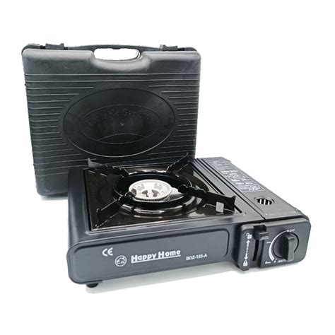 Портативна бутанова газова плита Portable Gas Stove Bdz 155 A з автоматичним запалюванням у