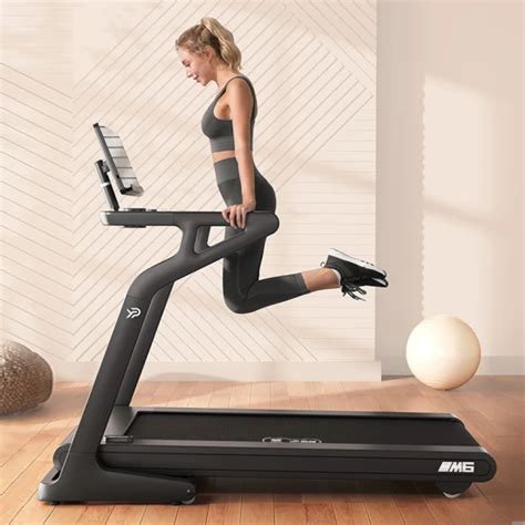 Ypoo M6 Commercial Treadmill 4 5hp Brushless Motor Electric Led Treadmill M6 Gym Running Machine